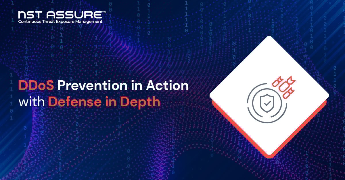 NST Cyber - Blogs - DDoS Prevention in Action with Defense in Depth